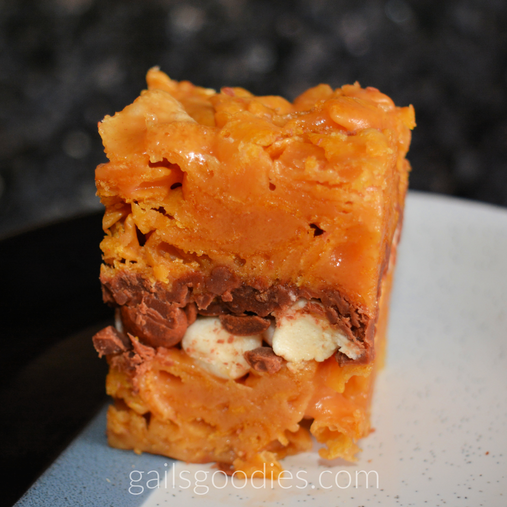 Peanut Butter Corn Flake S'mores Bars - Gail's Goodies