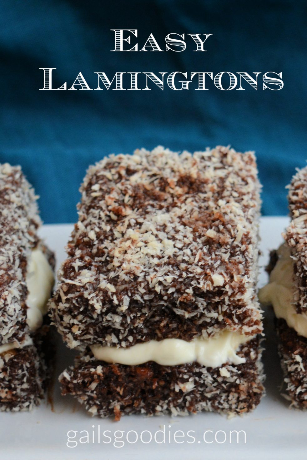 Easy Lamingtons - Gail's Goodies