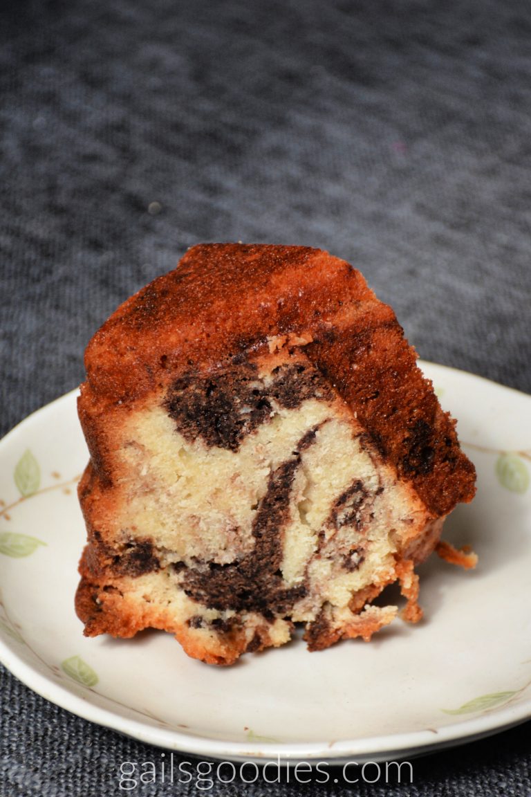Chocolate fudge macaroon bundt cake - Gail's Goodies