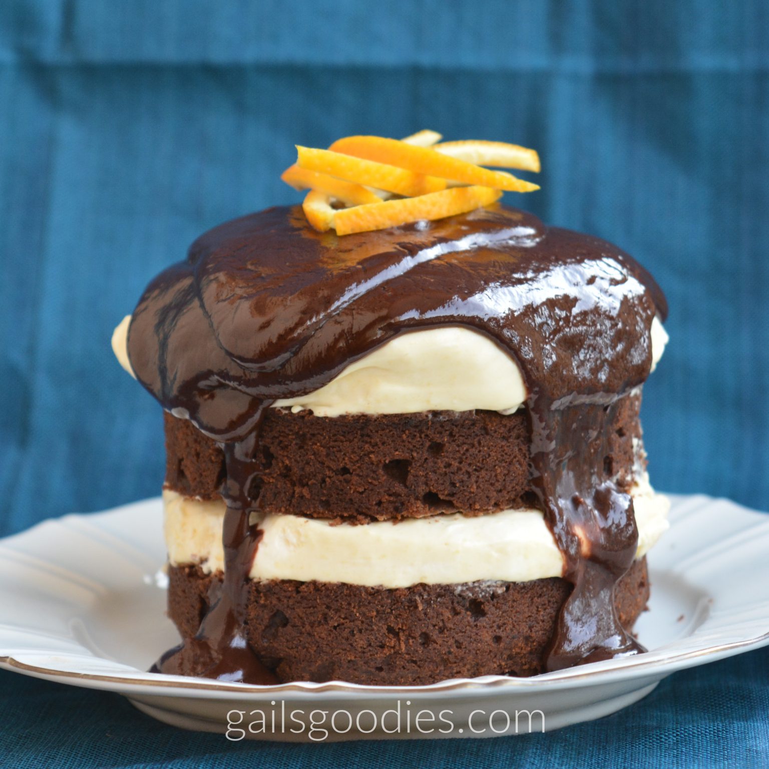 Chocolate fudge macaroon bundt cake - Gail's Goodies