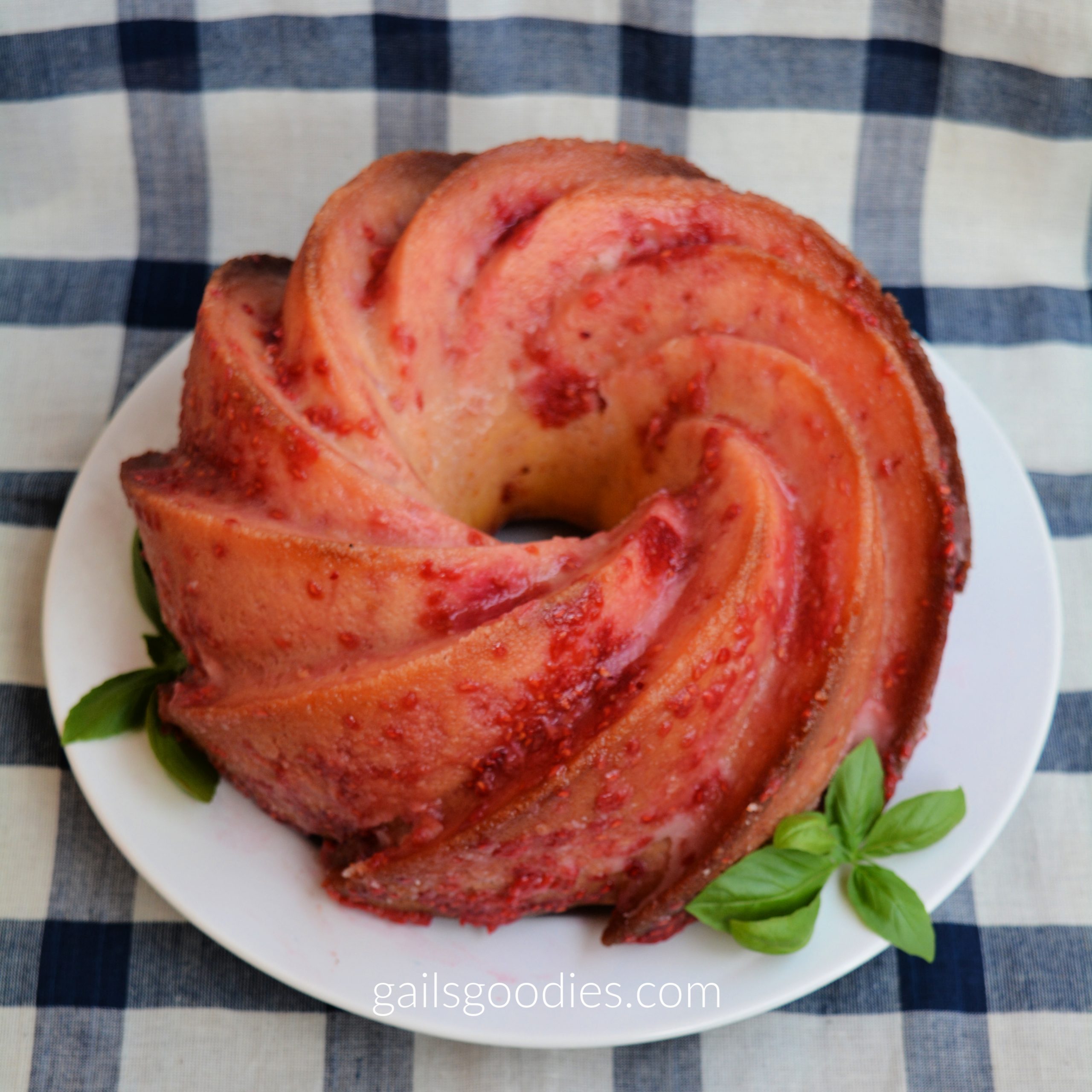 Limoncello Raspberry Bundt Cake - Gail's Goodies