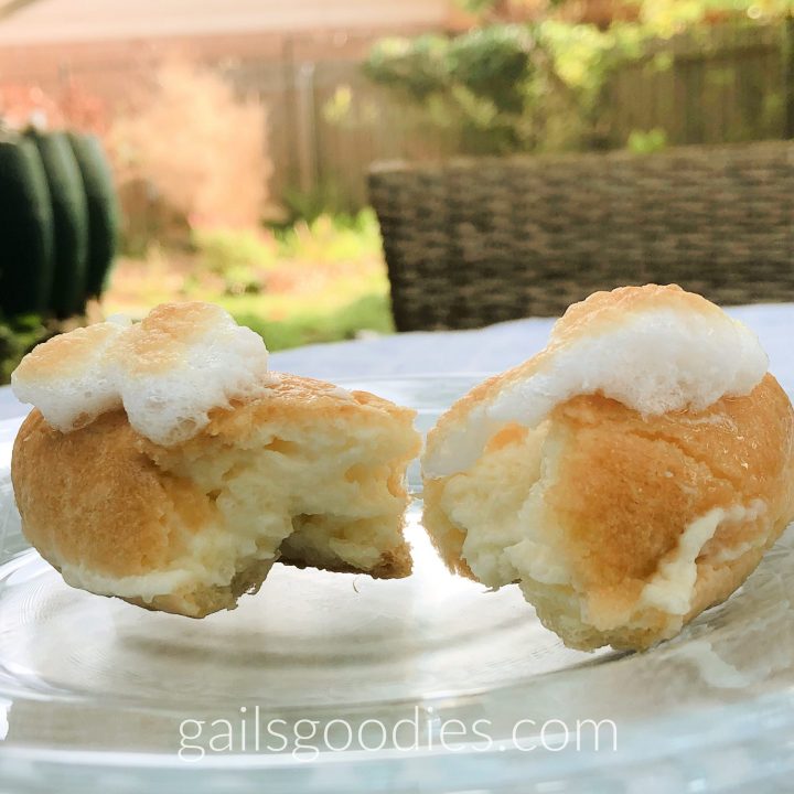 Caramel Apple Cream Puffs - Gail's Goodies
