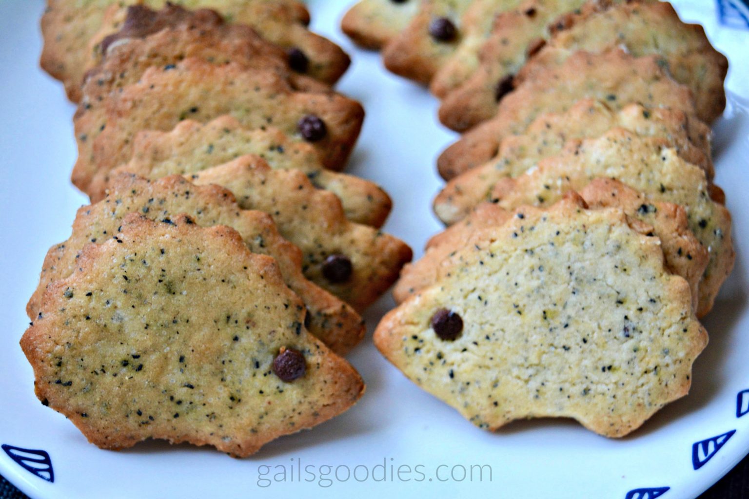cardamom tea leaf cookies - Gail's Goodies