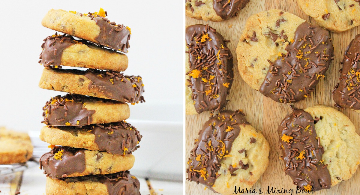 Almond Shortbread Pinwheels - Gail's Goodies