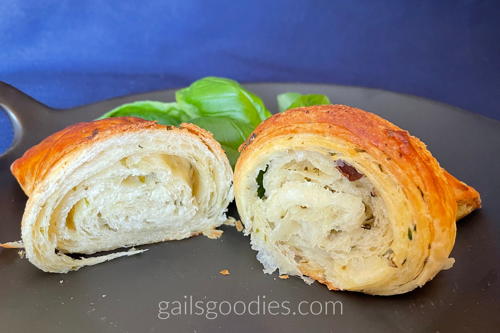 Garlic Herb Croissants - Gail's Goodies