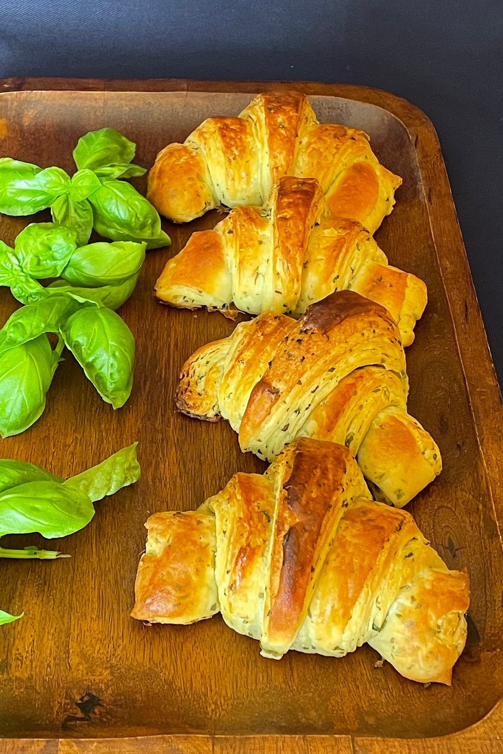 Garlic Herb Croissants - Gail's Goodies