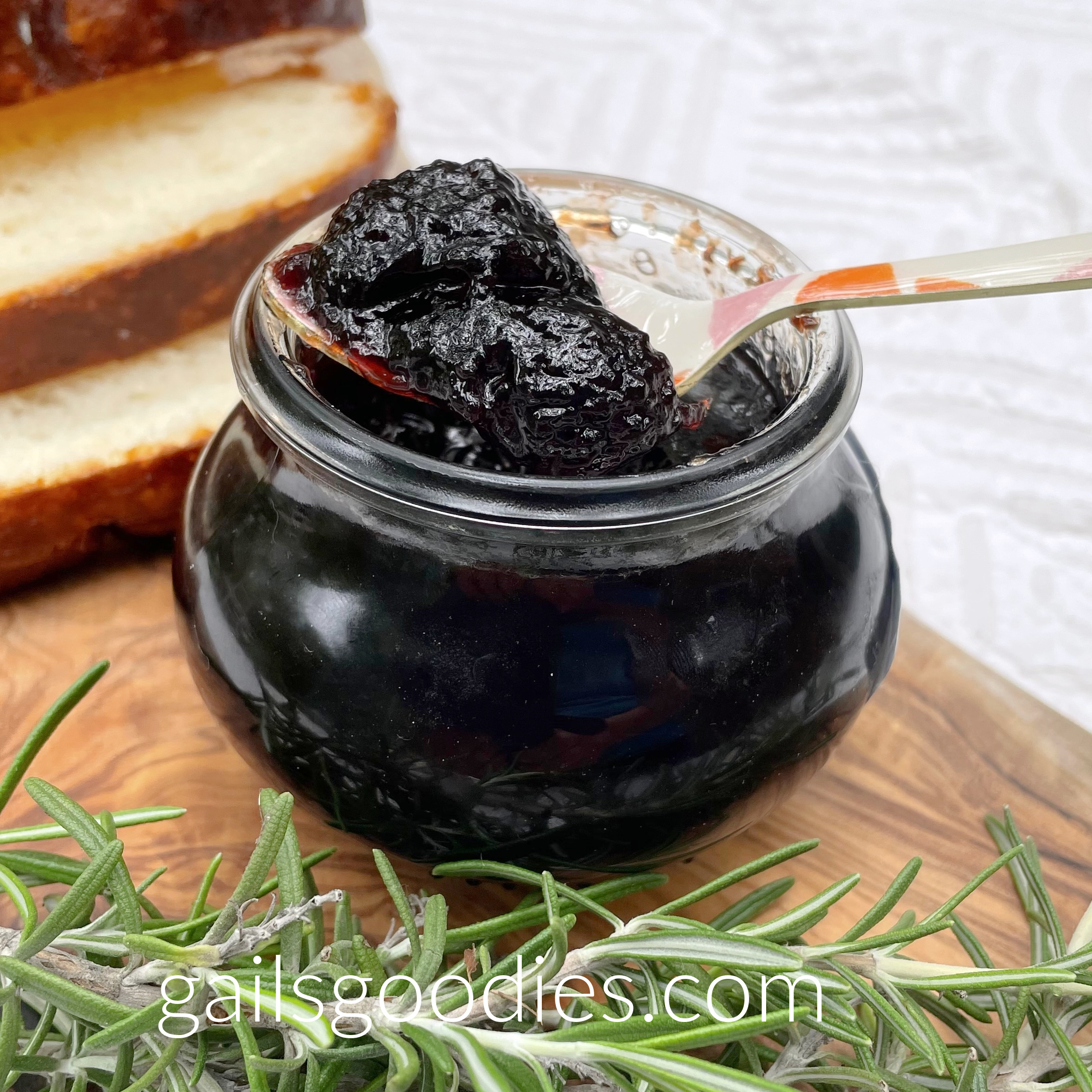 Rosemary Grape Jelly - Gail's Goodies
