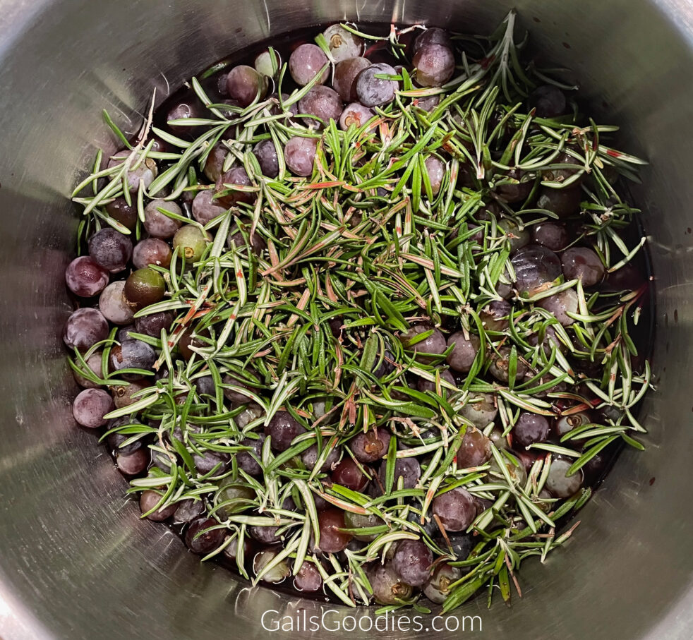 Rosemary Grape Jelly - Gail's Goodies
